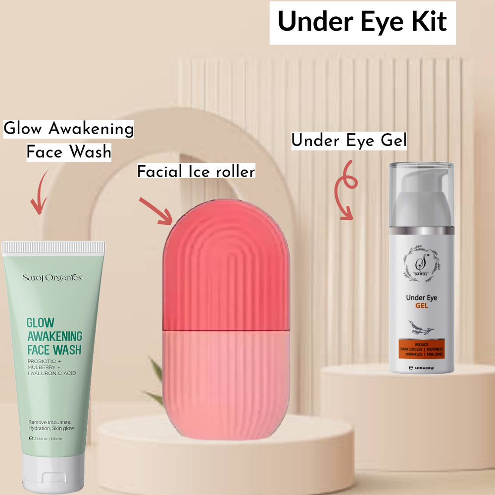 Under eye Repair Kit for dark circles, puffy eyes, fine lines and wrin